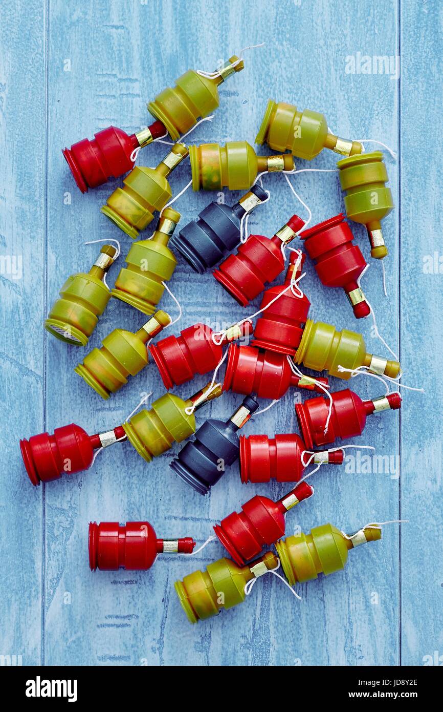 A studio photo of party poppers Stock Photo - Alamy