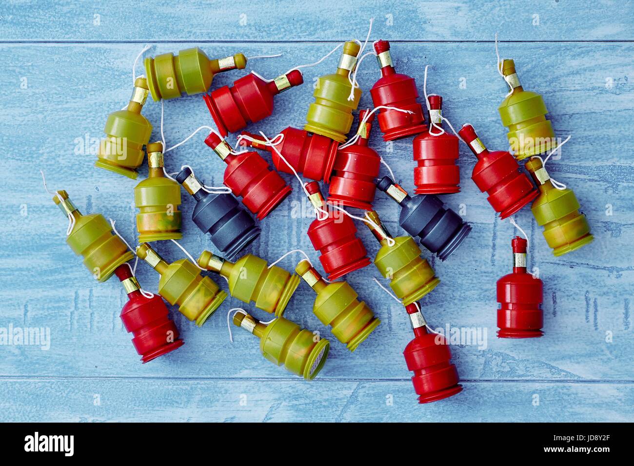A studio photo of party poppers Stock Photo - Alamy