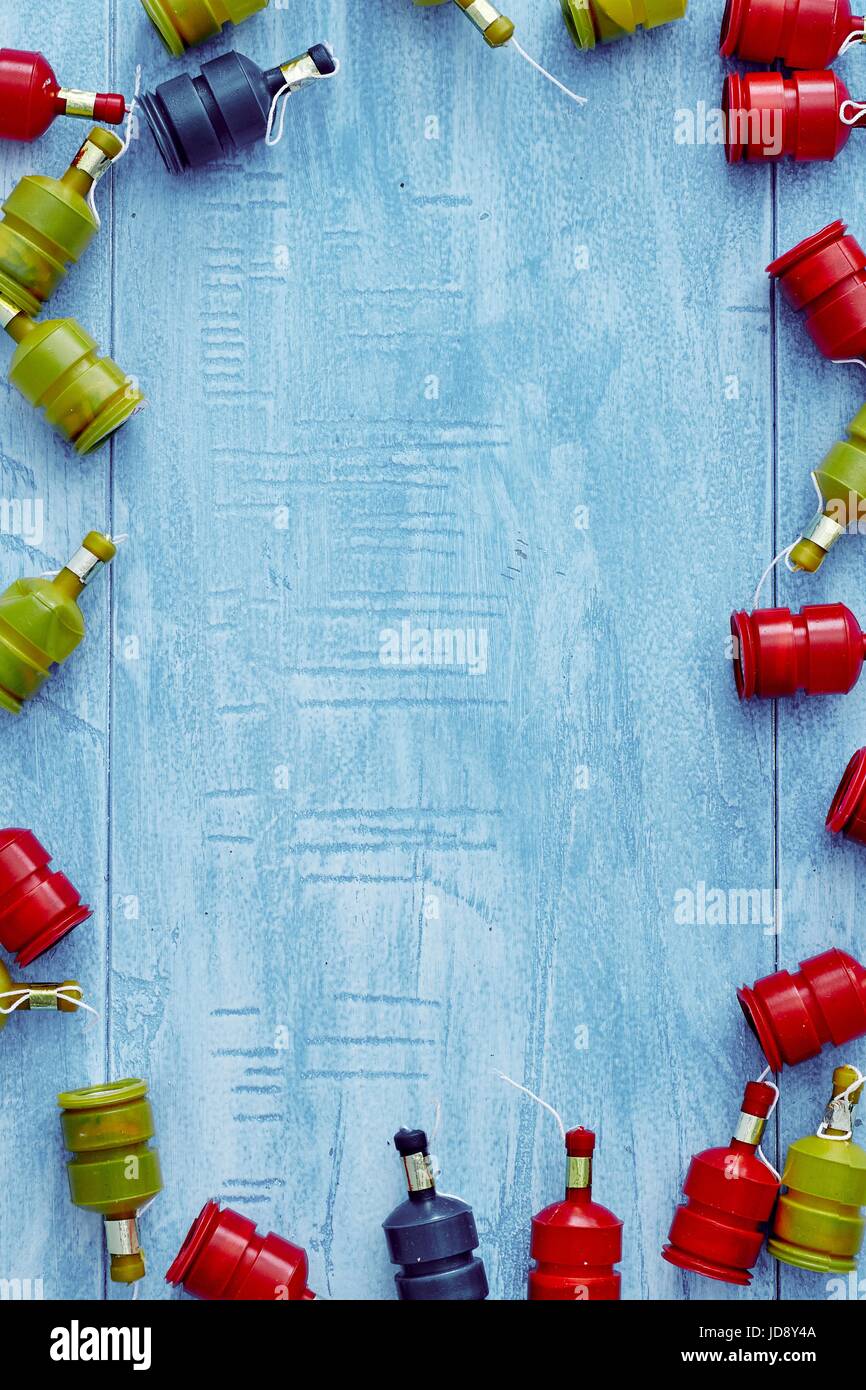 A studio photo of party poppers Stock Photo - Alamy