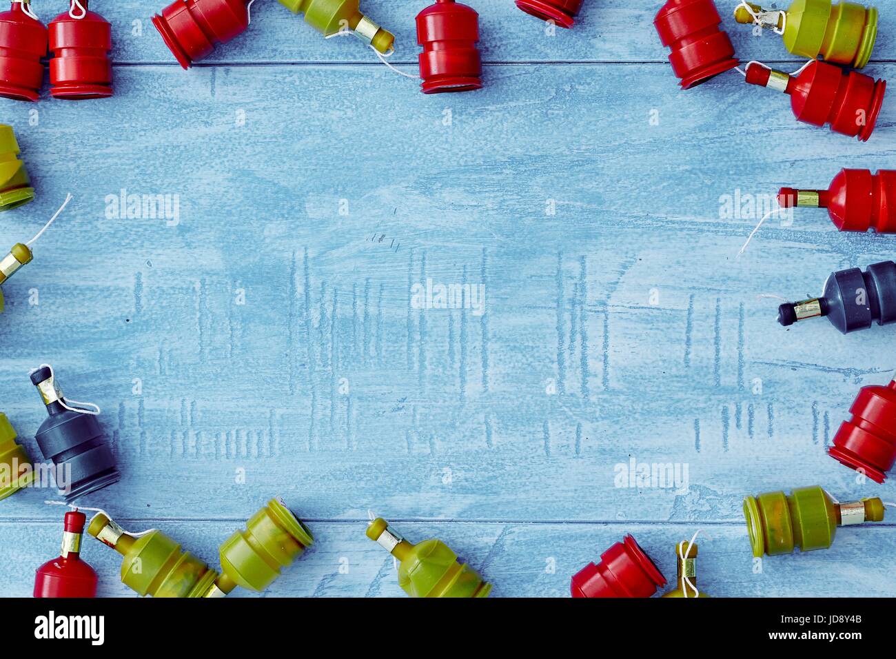 A studio photo of party poppers Stock Photo - Alamy