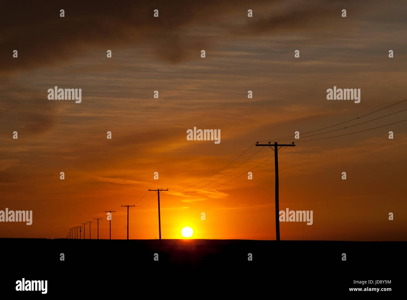 Hydro poles hi-res stock photography and images - Alamy