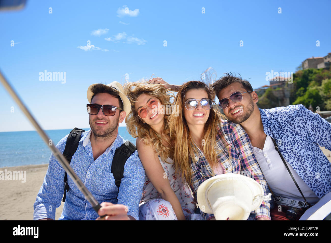 tourism, travel, people, leisure and technology concept Stock Photo - Alamy