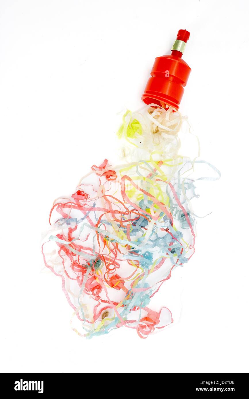 A studio photo of party poppers Stock Photo - Alamy