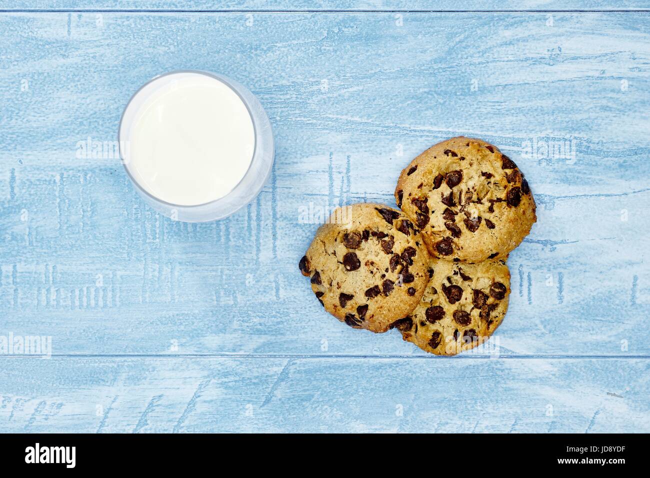 A studio photo of choc chip biscuits Stock Photo - Alamy