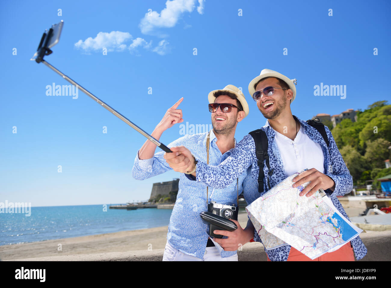 tourism, travel, people, leisure and technology concept Stock Photo - Alamy