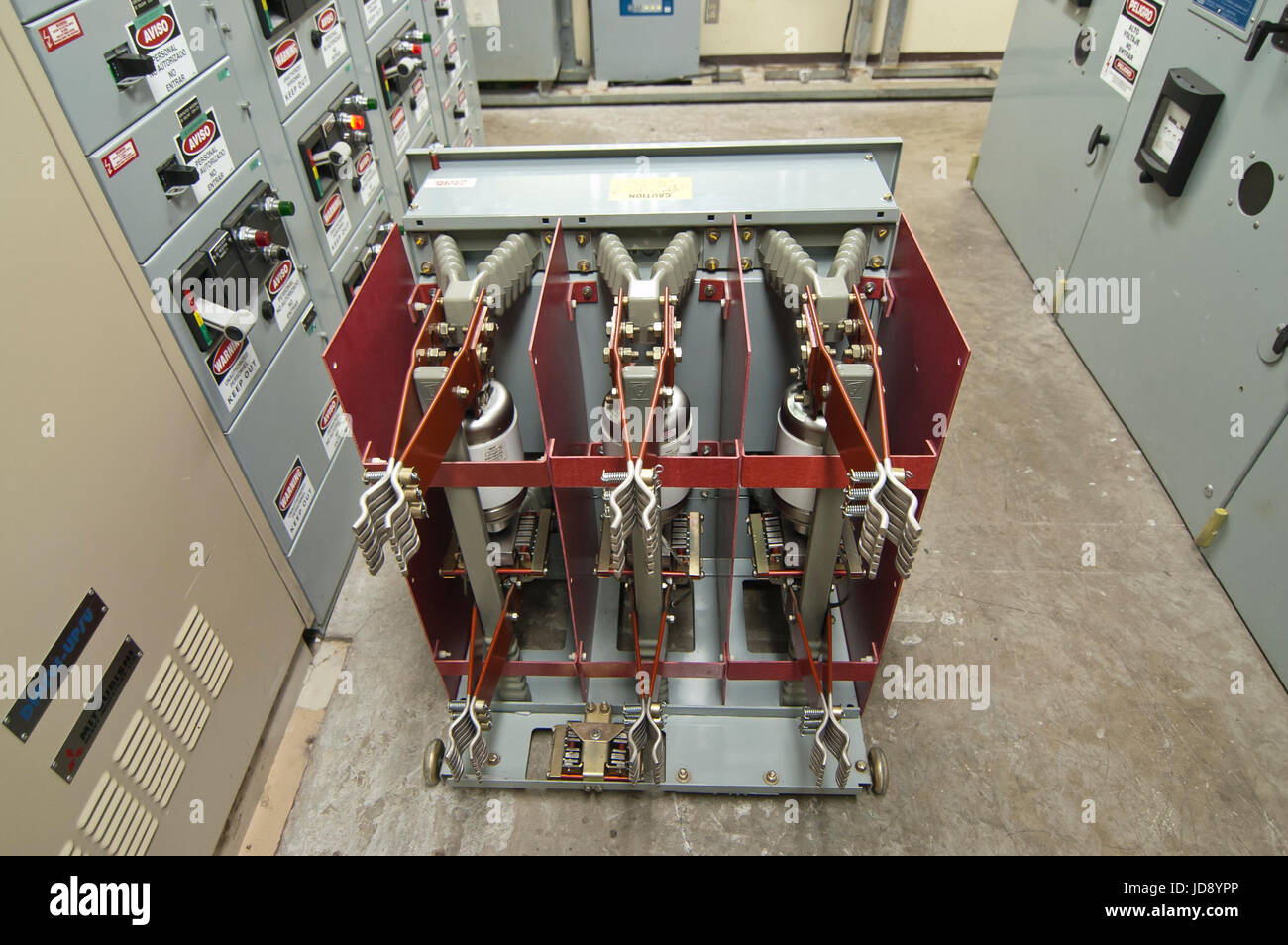 Power Circuit Breaker Stock Photo - Alamy