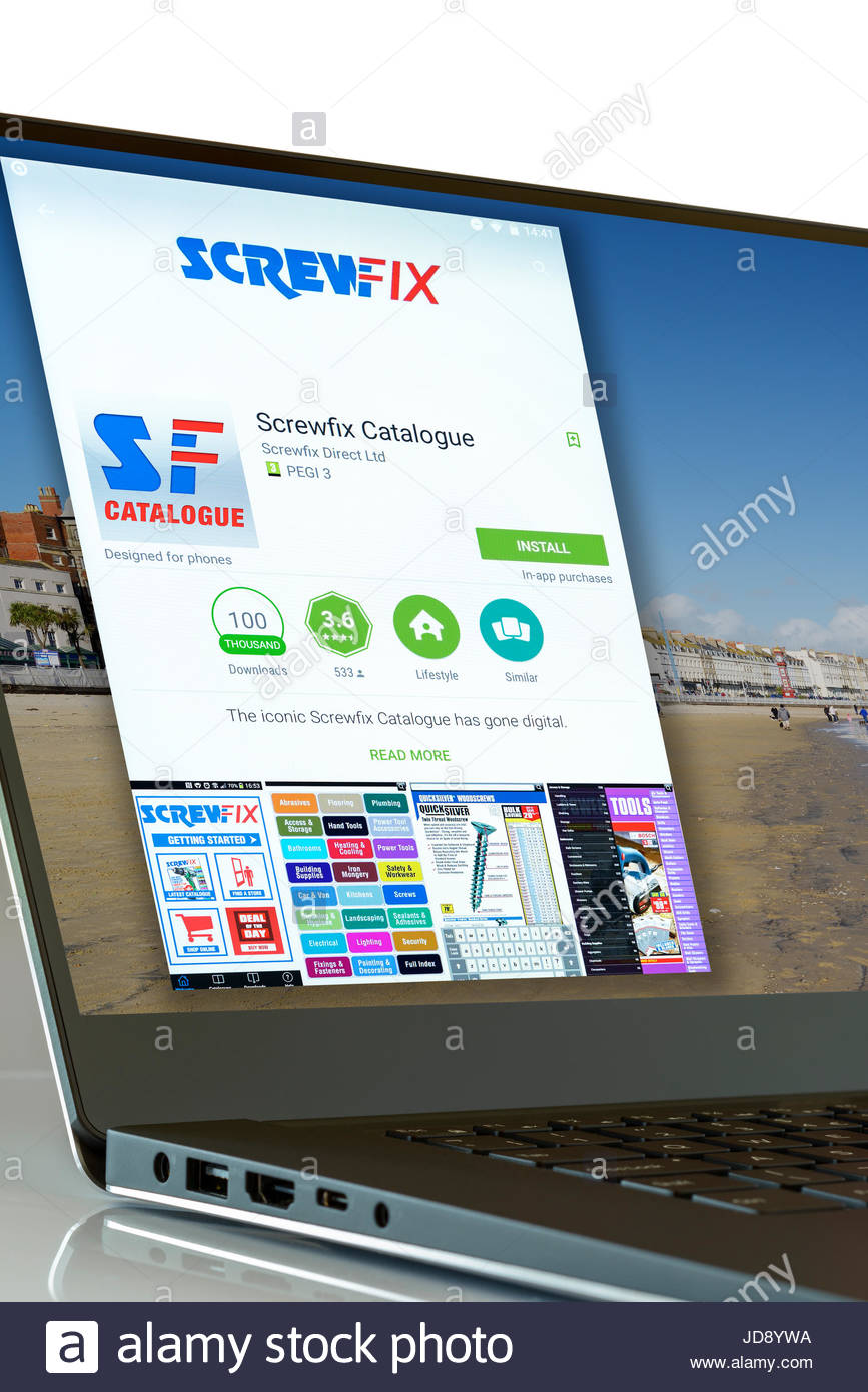 Screwfix Website High Resolution Stock Photography and Images - Alamy