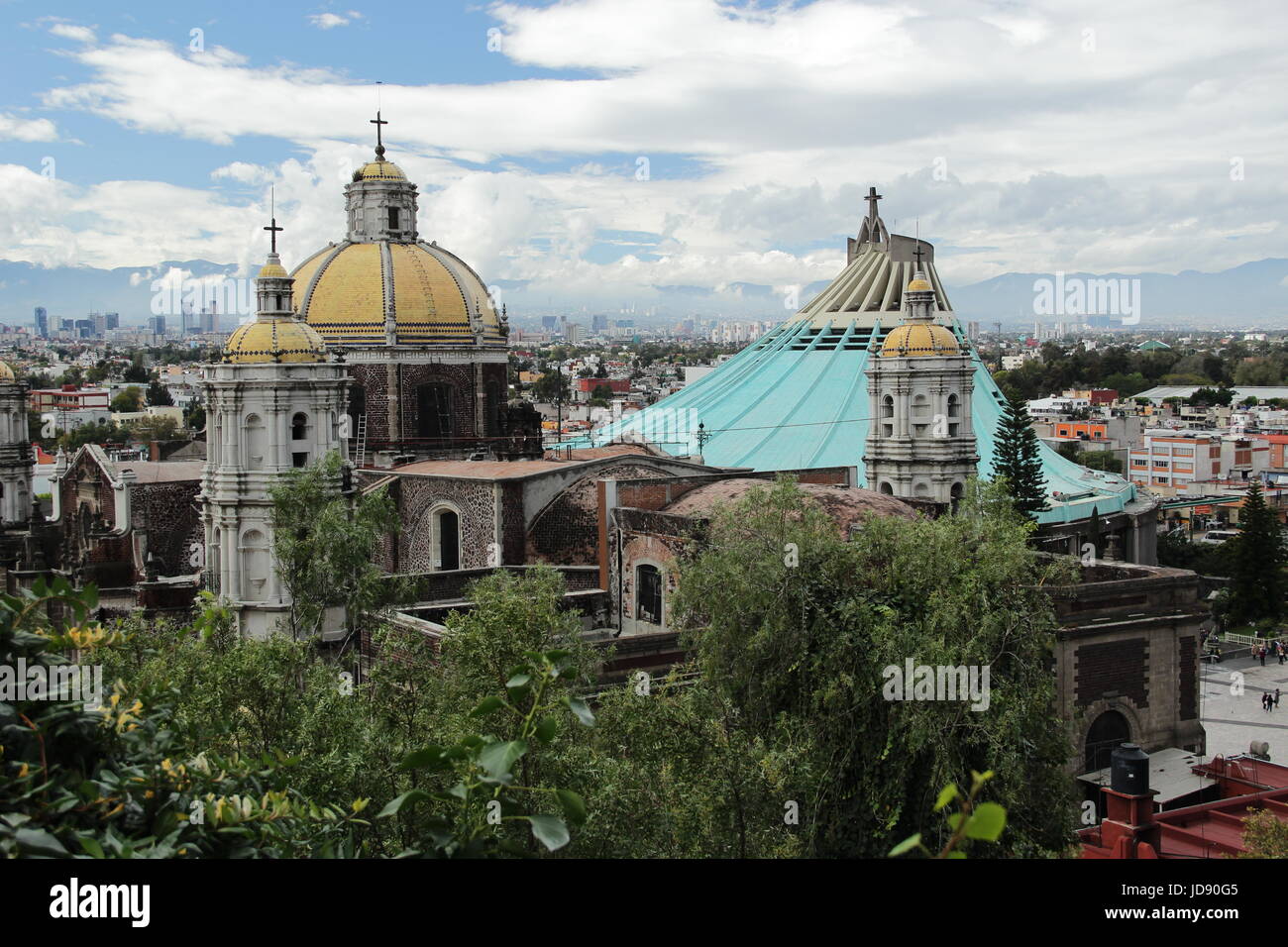 Mexico city shrine virgin of guadalupe hi-res stock photography and ...