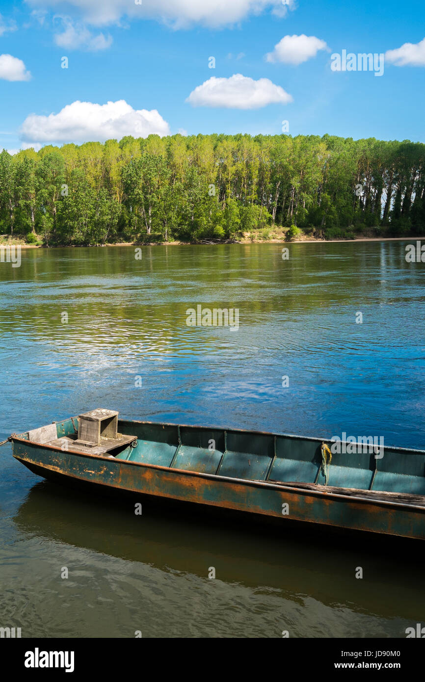Boat on loire river hi-res stock photography and images - Alamy