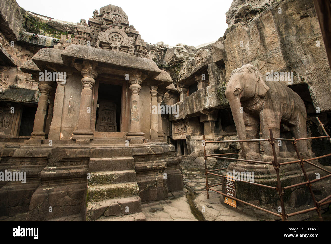 Rock cut jain caves hi-res stock photography and images - Alamy