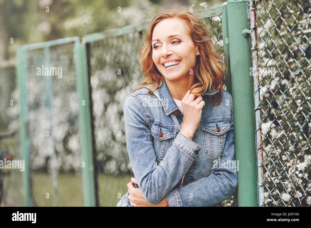 Adult joy spring hi-res stock photography and images - Alamy