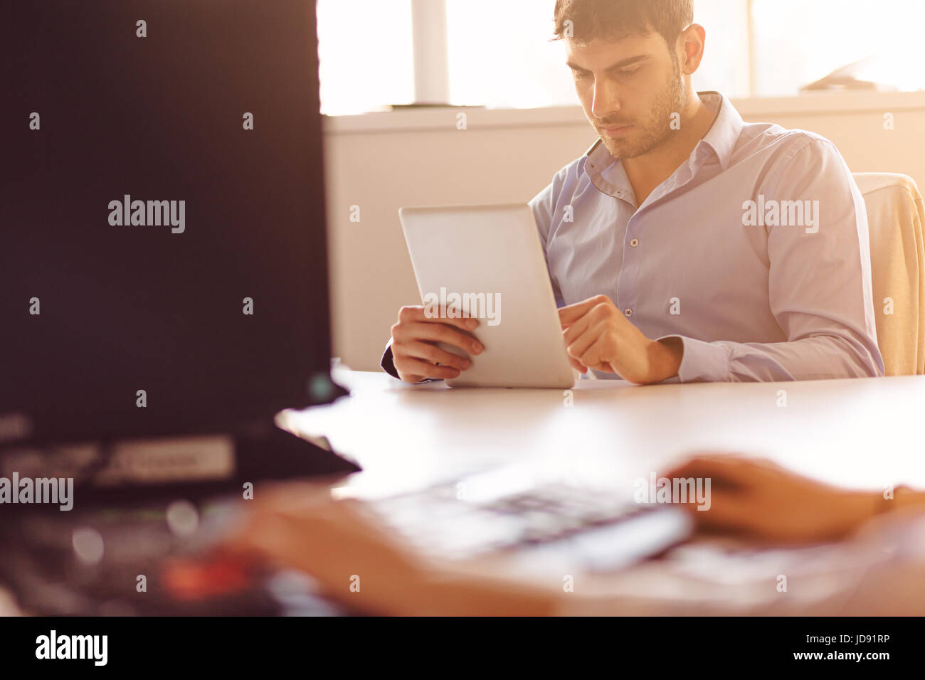 startup business people group working everyday job at modern office ...