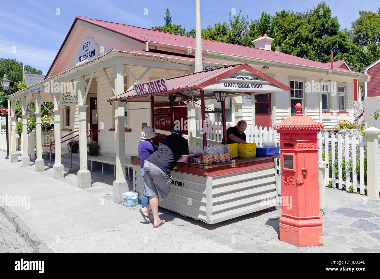 Arrowtown Post Office, Arrowtown, New Zealand Stock Photo - Alamy