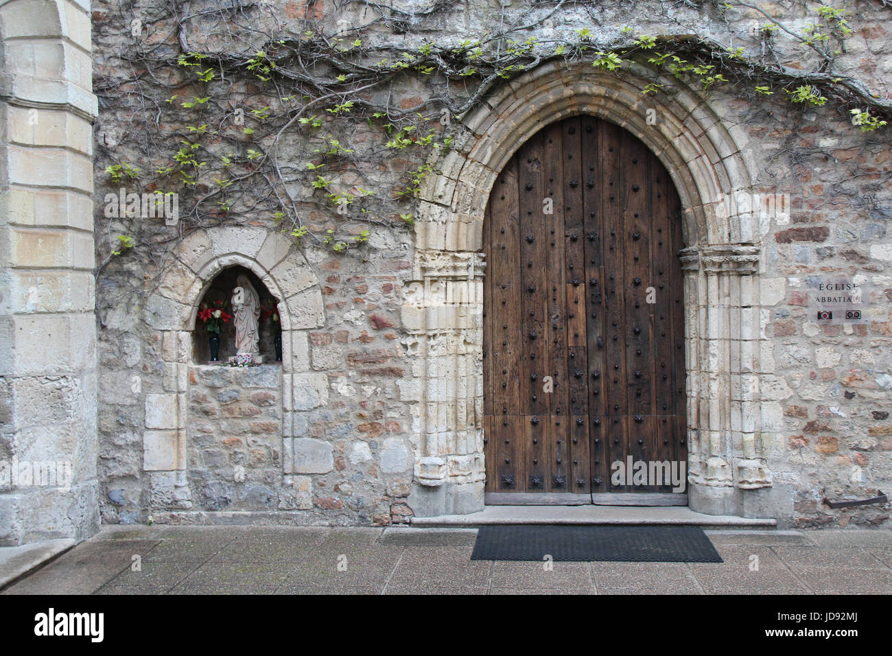 Saint-Pierre abbey in Solesmes (France Stock Photo - Alamy