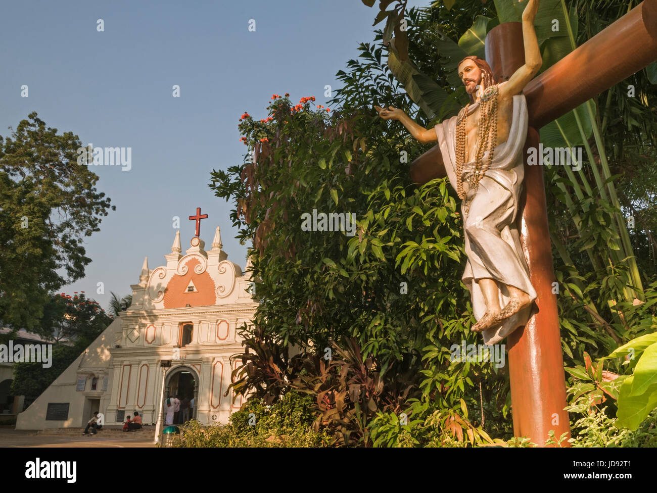 Luz Church Chennai Tamil Nadu India Stock Photo - Alamy