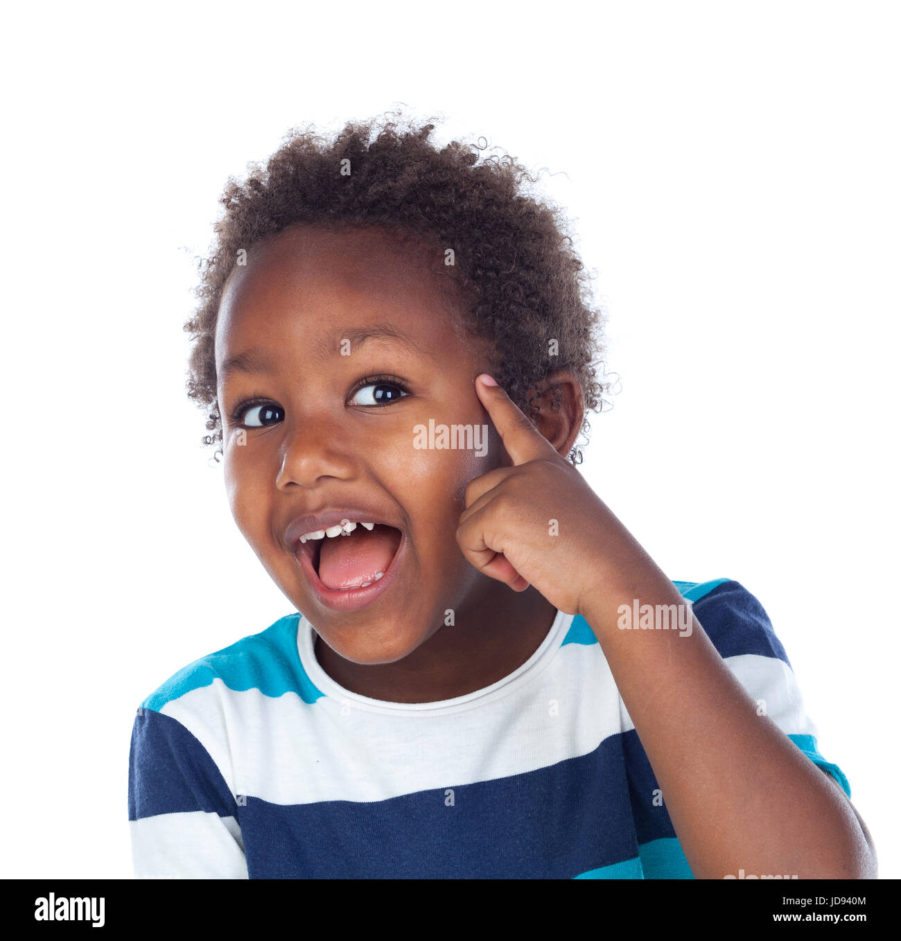 Black Child Thinking