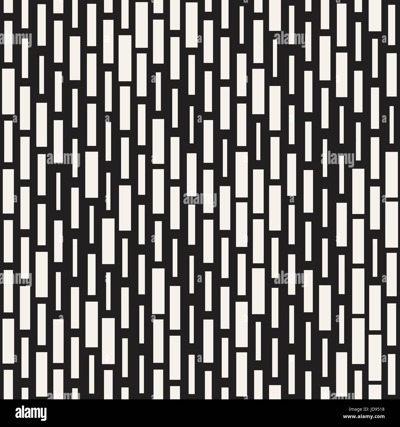 Vector Seamless Black And White Irregular Dash Rectangles Grid Pattern ...