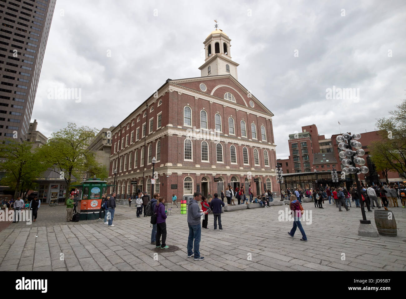 Faneuil Hall Boston USA Stock Photo - Alamy