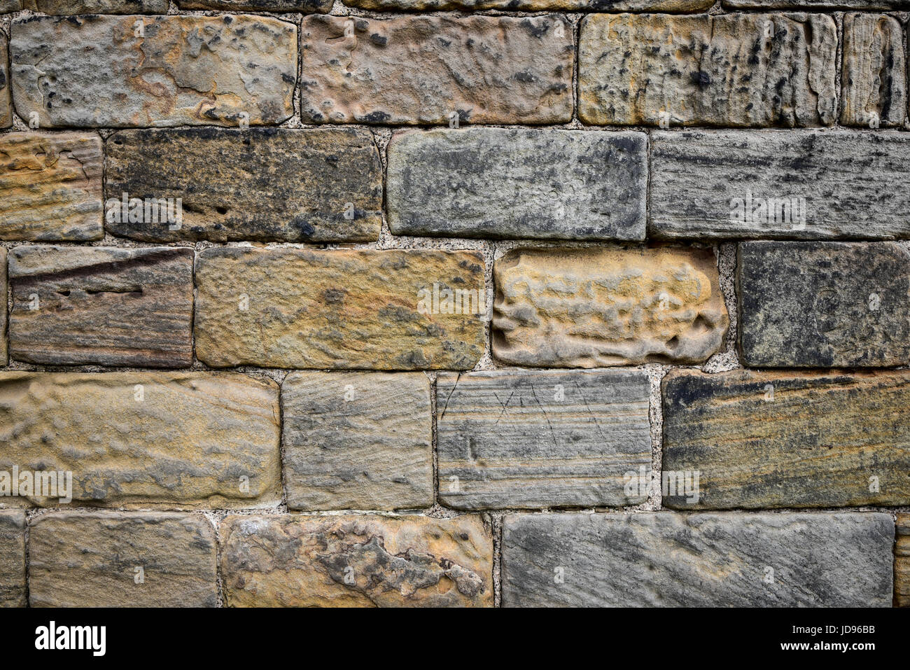 Bright stone wall texture background Stock Photo - Alamy