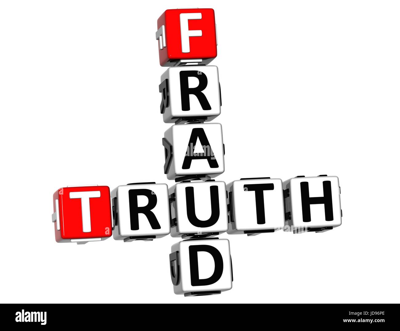 3D Truth Fraud Crossword over white background Stock Photo - Alamy 3D Truth Fraud Crossword over white background Stock Photo - Alamy