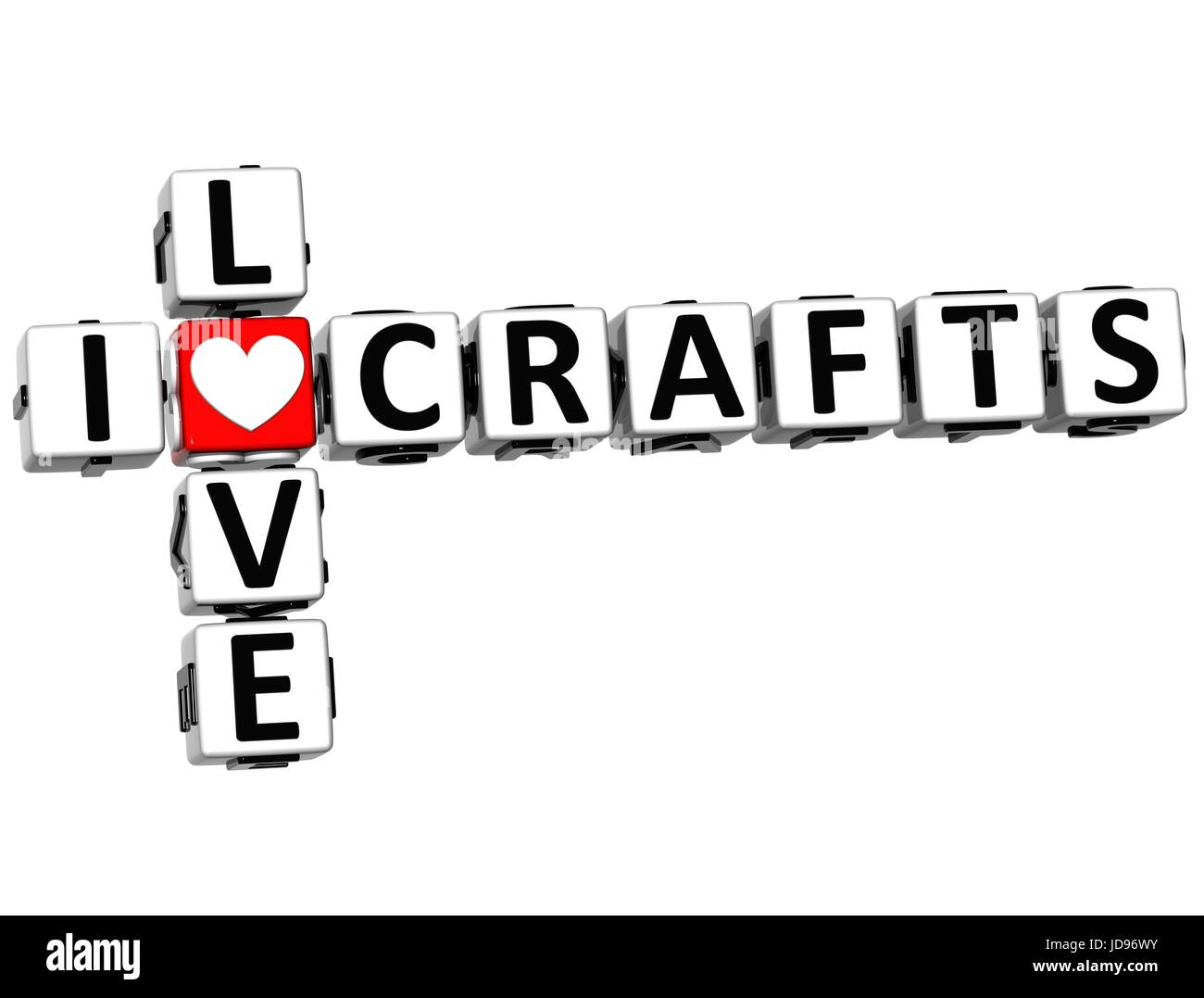 I love crafts hi-res stock photography and images - Alamy
