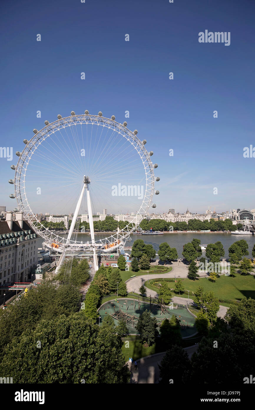 London Eye, Millennium Wheel Stock Photo - Alamy
