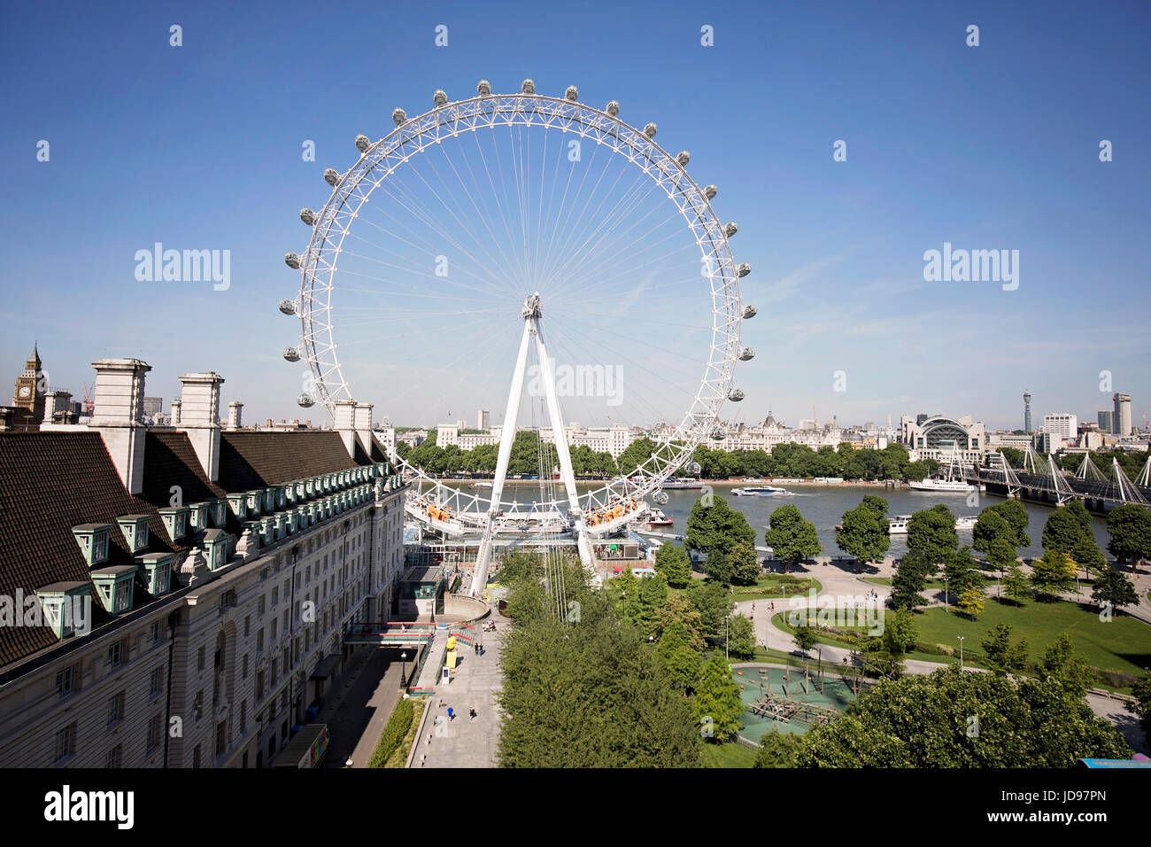 London Eye, Millennium Wheel Stock Photo - Alamy