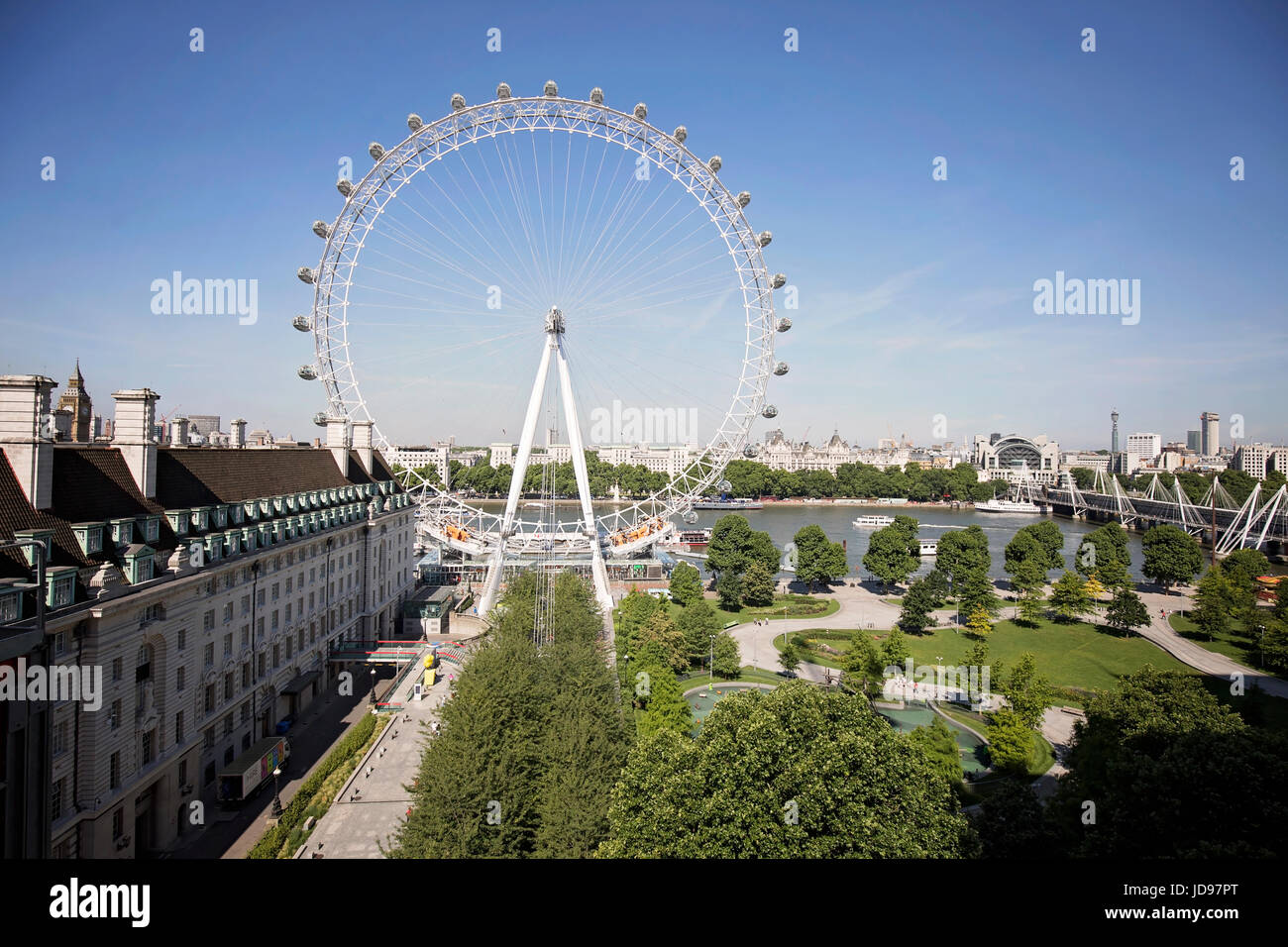London Eye, Millennium Wheel Stock Photo - Alamy