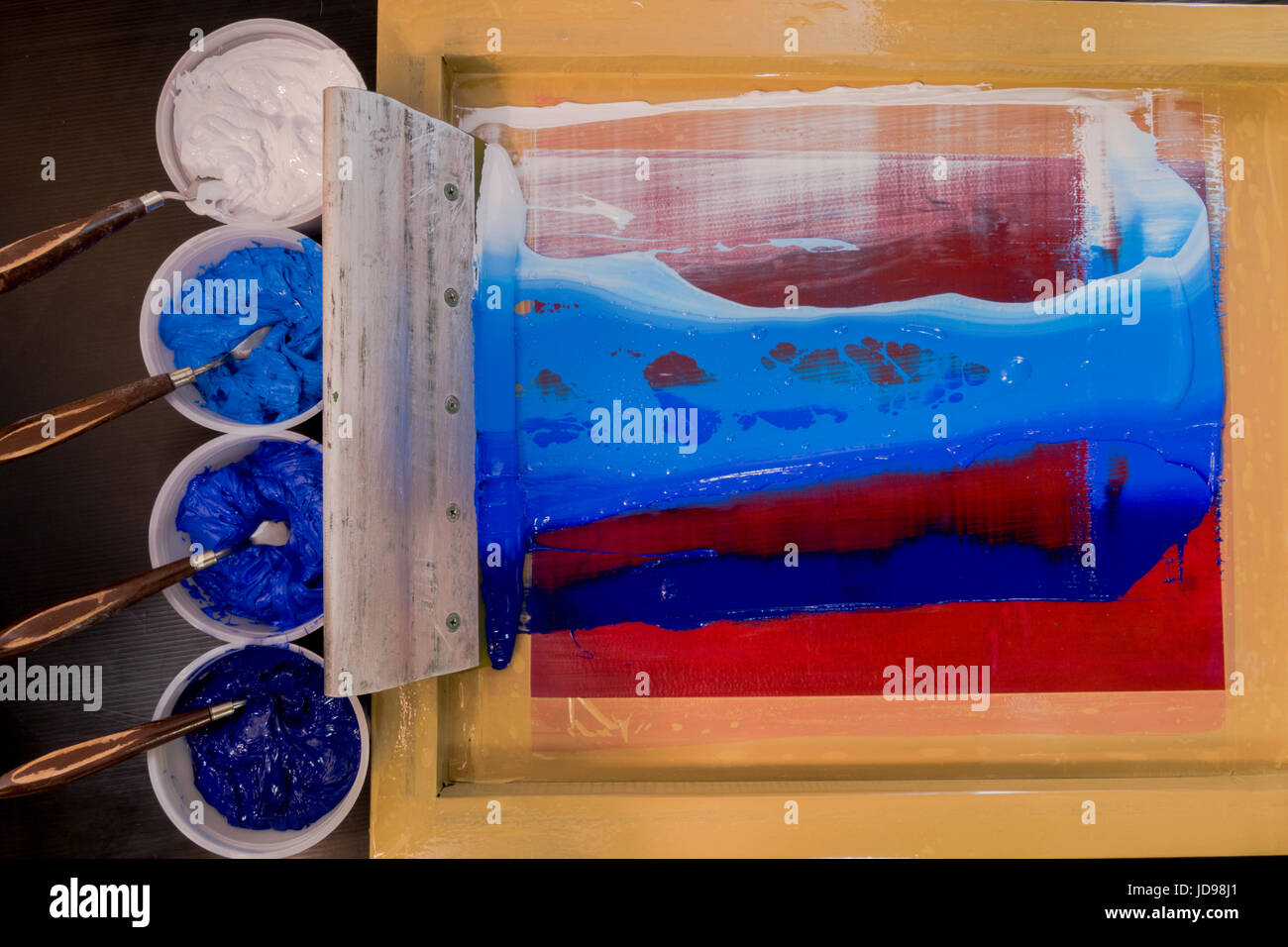 cold tone colour to grading blue tone color start from dark blue,middle ...