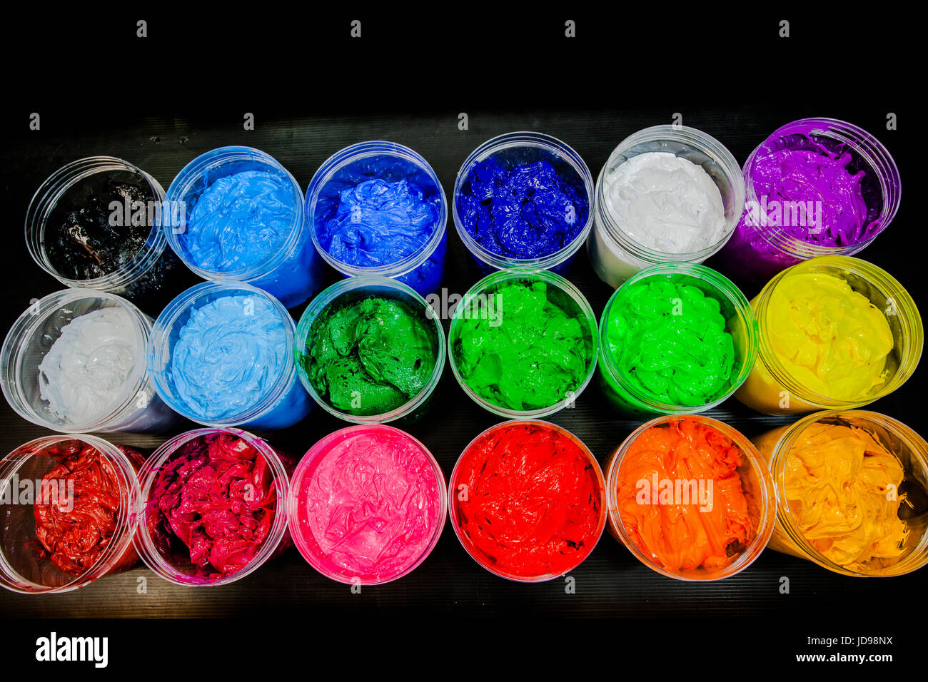 ink or paint for printing on fabric there are several types. The ink ...