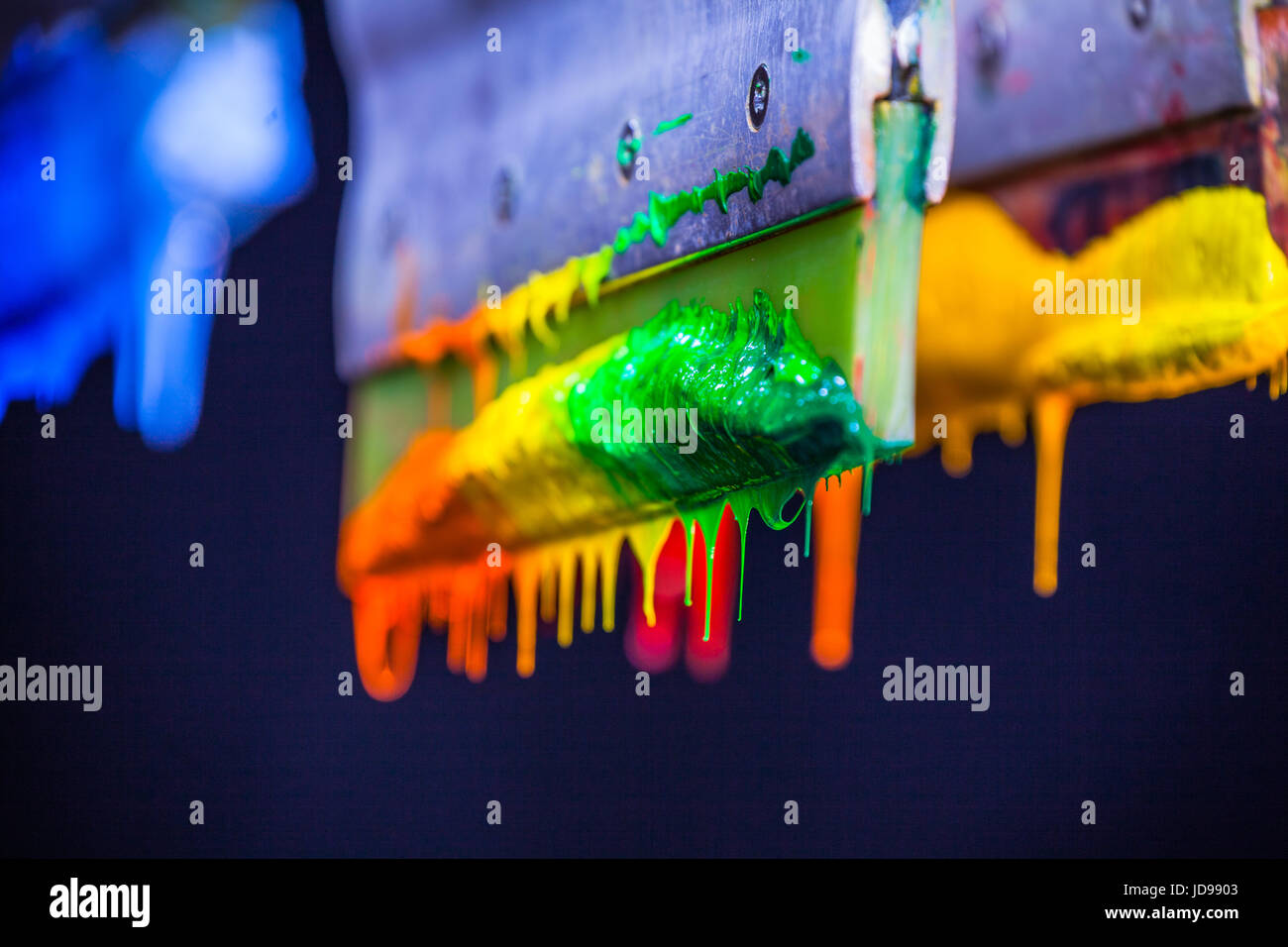 soft hand screen printing on tee shirt with blend colors by value of ...