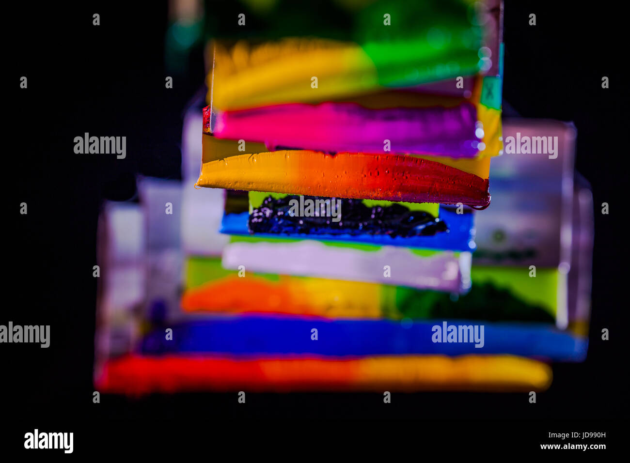 soft hand screen printing on tee shirt with blend colors by value of ...