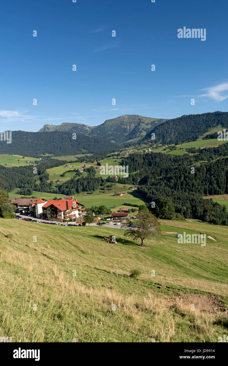 Landscape in the region of Allgäu, Southern Germany Stock Photo - Alamy