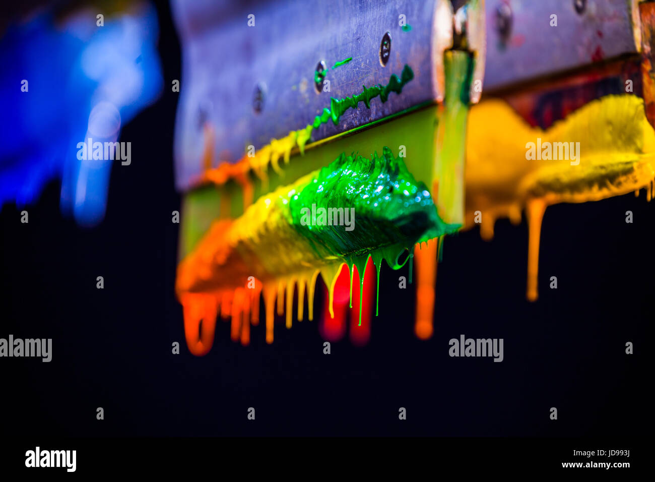 soft hand screen printing on tee shirt with blend colors by value of ...