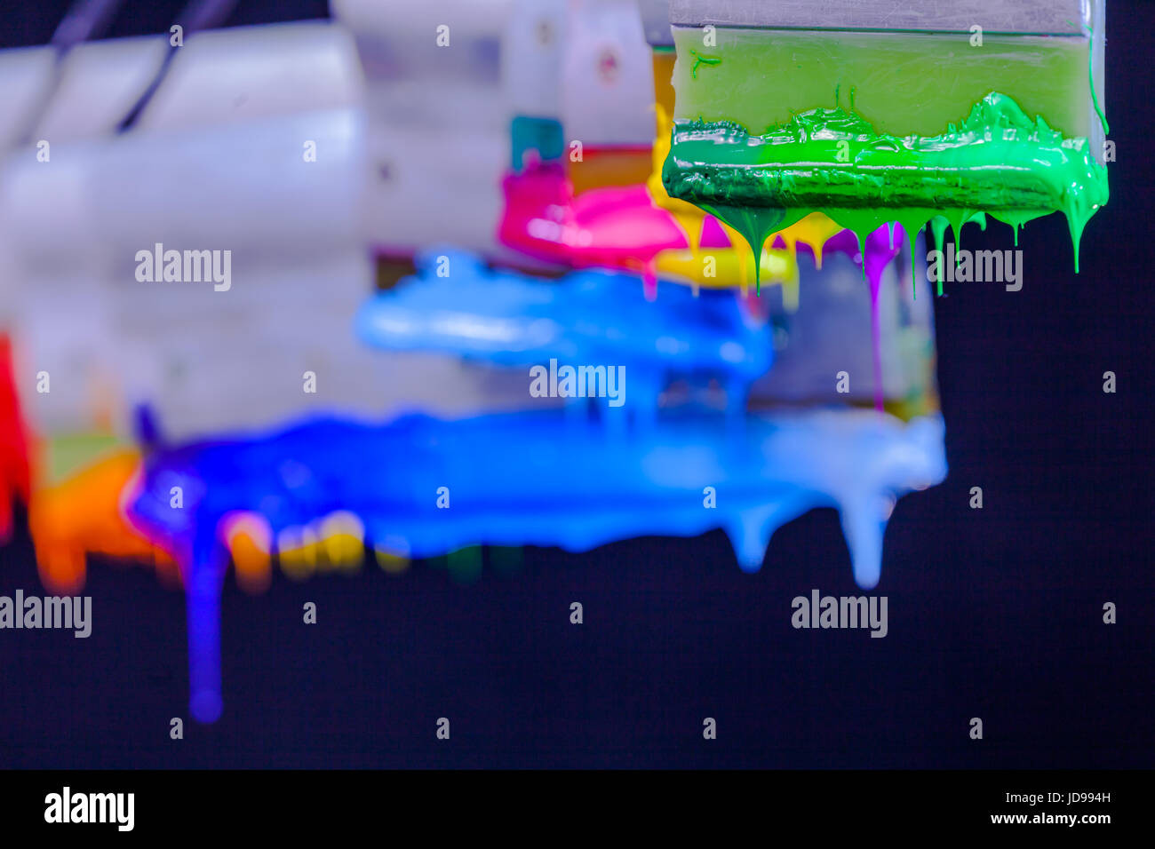 soft hand screen printing on tee shirt with blend colors by value of ...