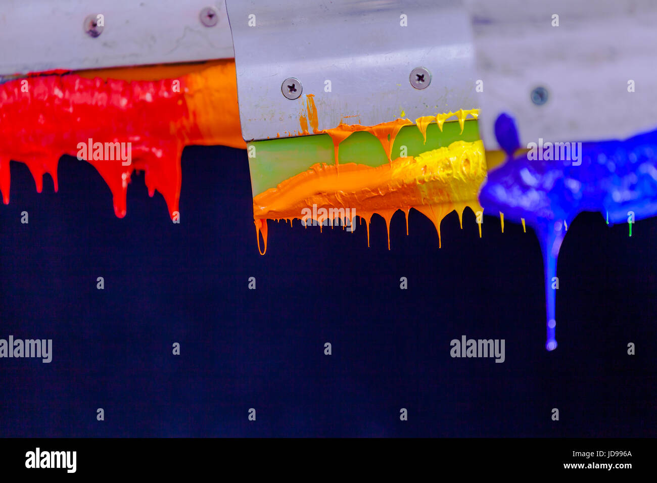 soft hand screen printing on tee shirt with blend colors by value of ...