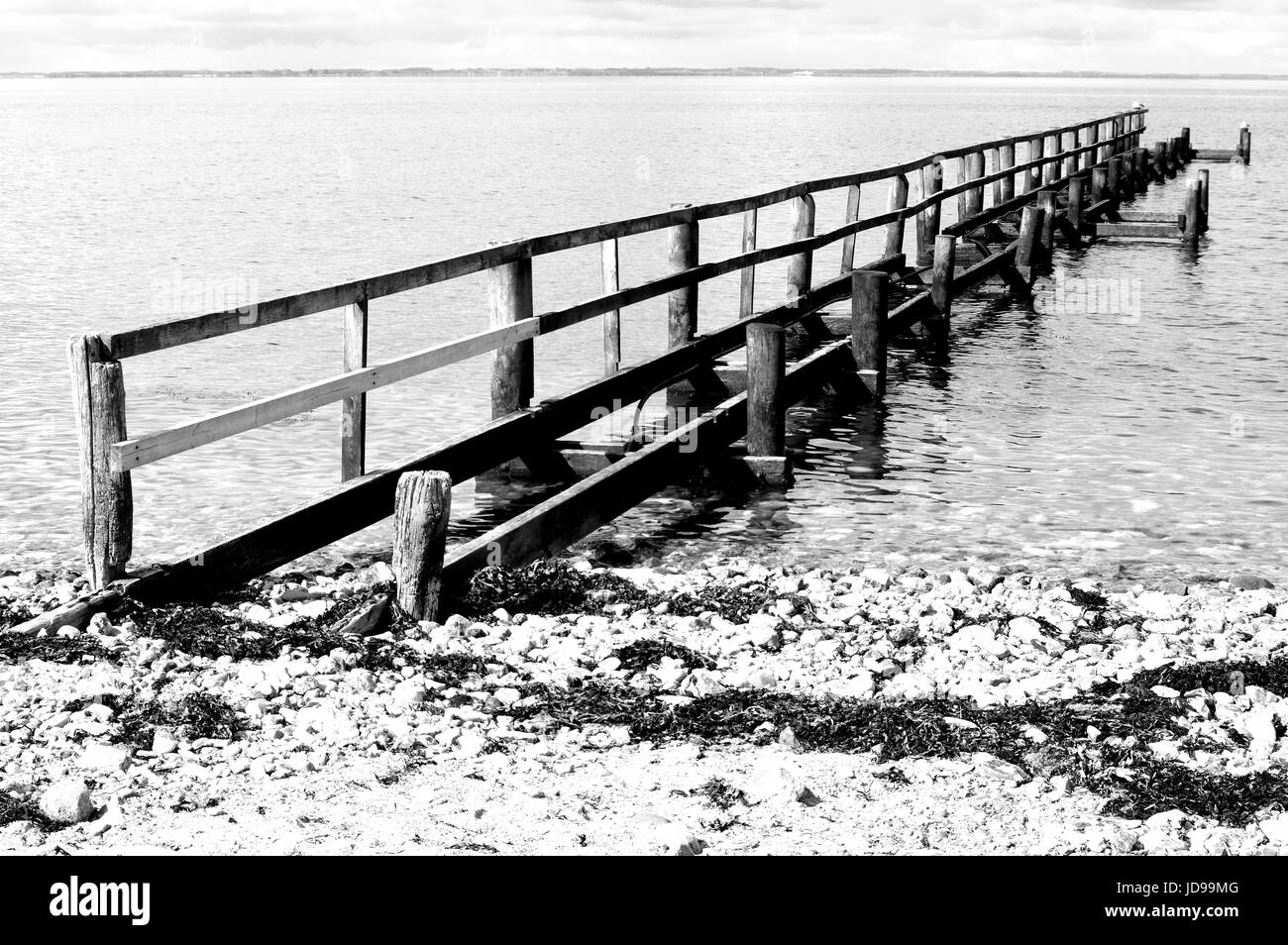 Footbridge, Bridge, Pathway, Wooden construction Stock Photo - Alamy