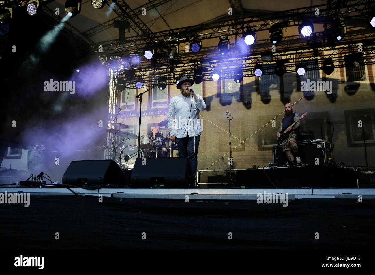 Worms, Germany. 18th June, 2017. British singer songwriter Alex Clare ...
