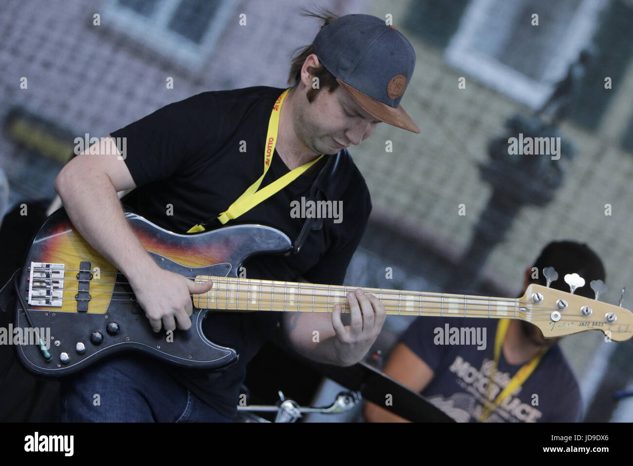 Worms, Germany. 18th June, 2017. Janni Schmidt from the Miller Anderson ...