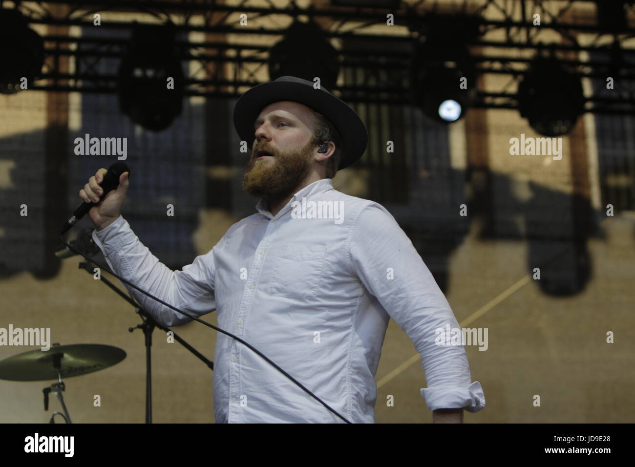 Worms, Germany. 18th June, 2017. British singer songwriter Alex Clare ...