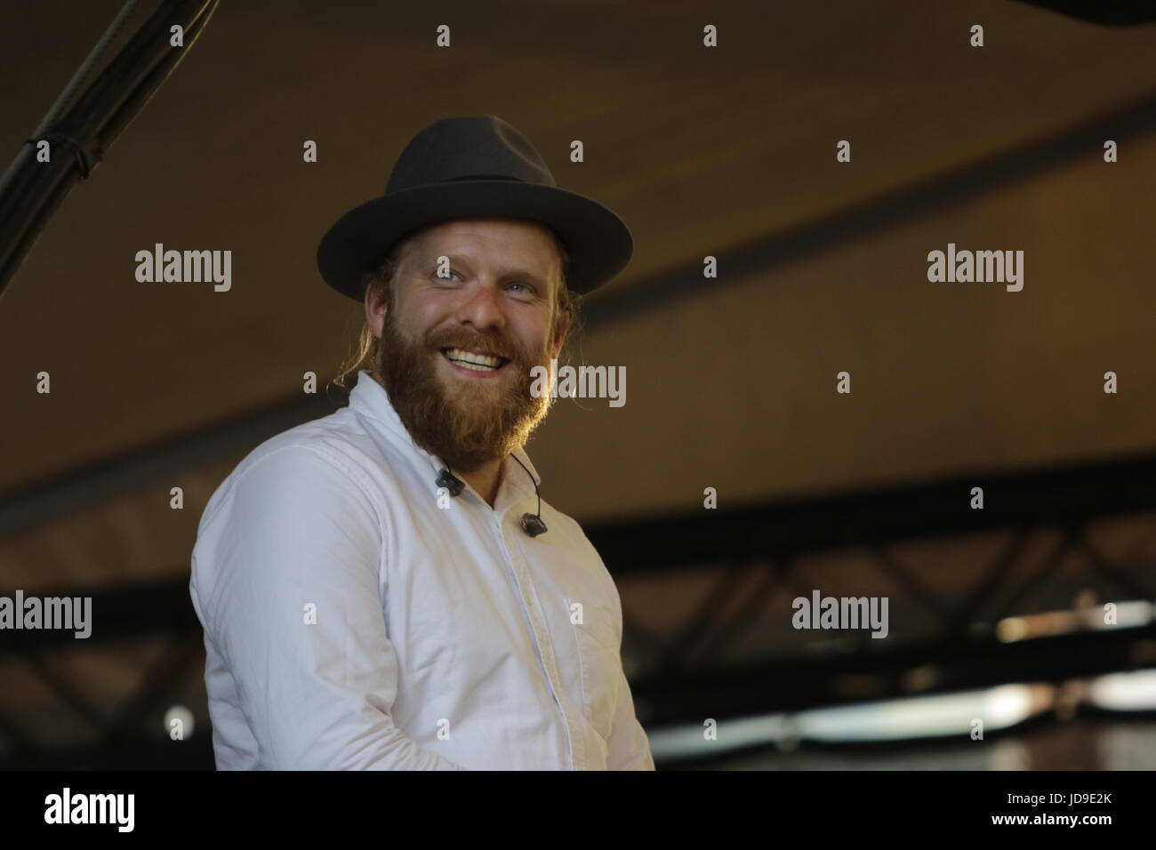 Worms, Germany. 18th June, 2017. British singer songwriter Alex Clare ...