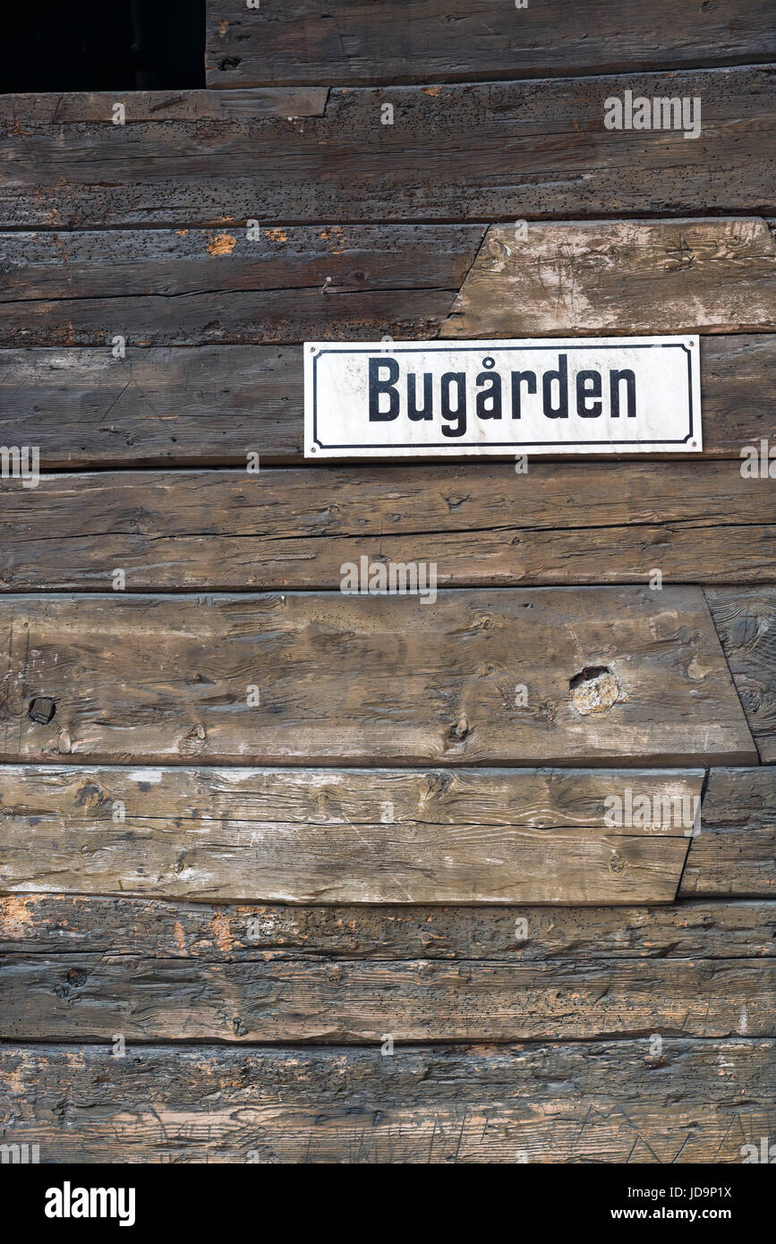 BERGEN, NORWAY - 2 JUNE , 2017: Interior of the Hanseatic quarter. A ...