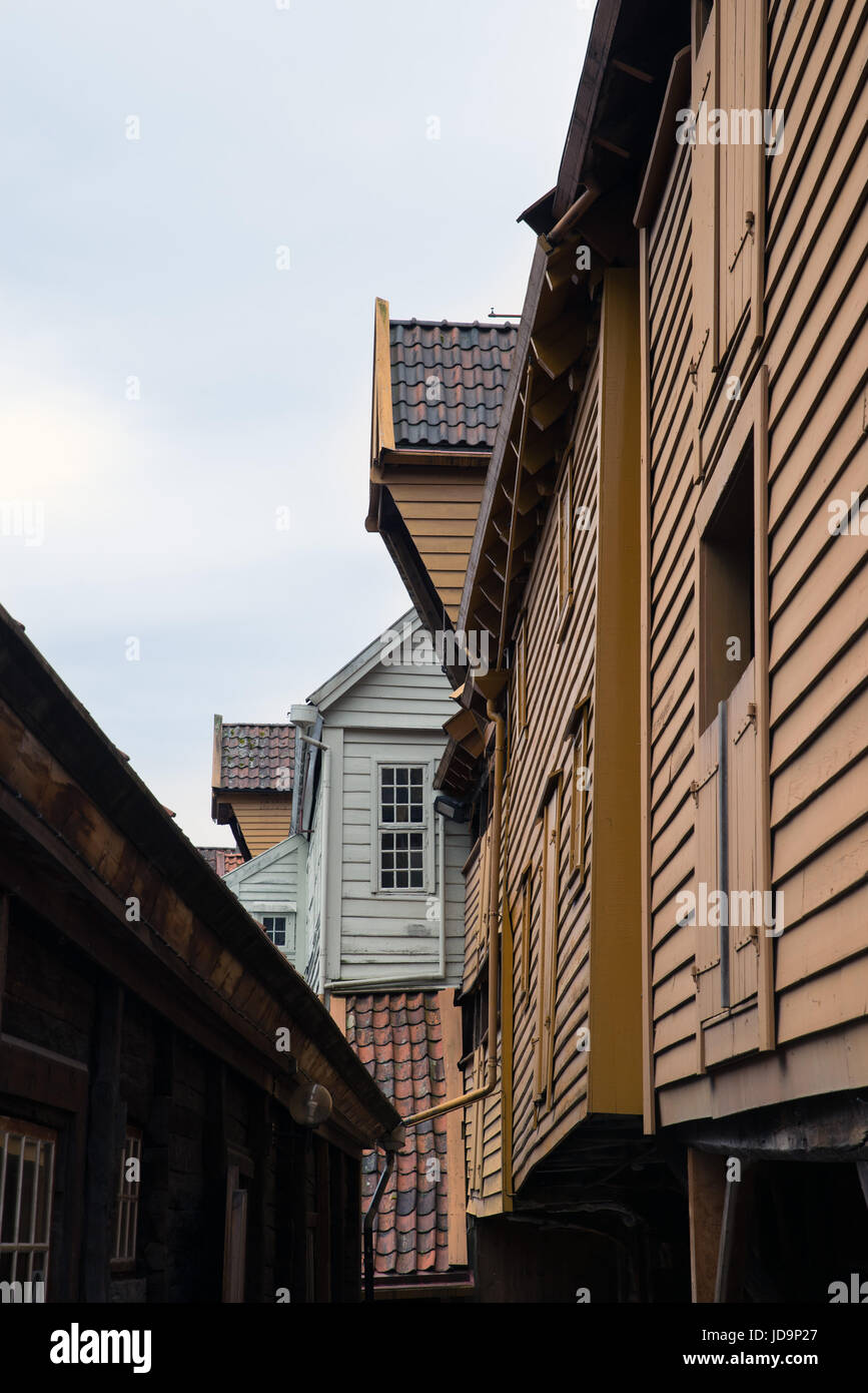 Historic hanseatic quarter bryggen hi-res stock photography and images ...