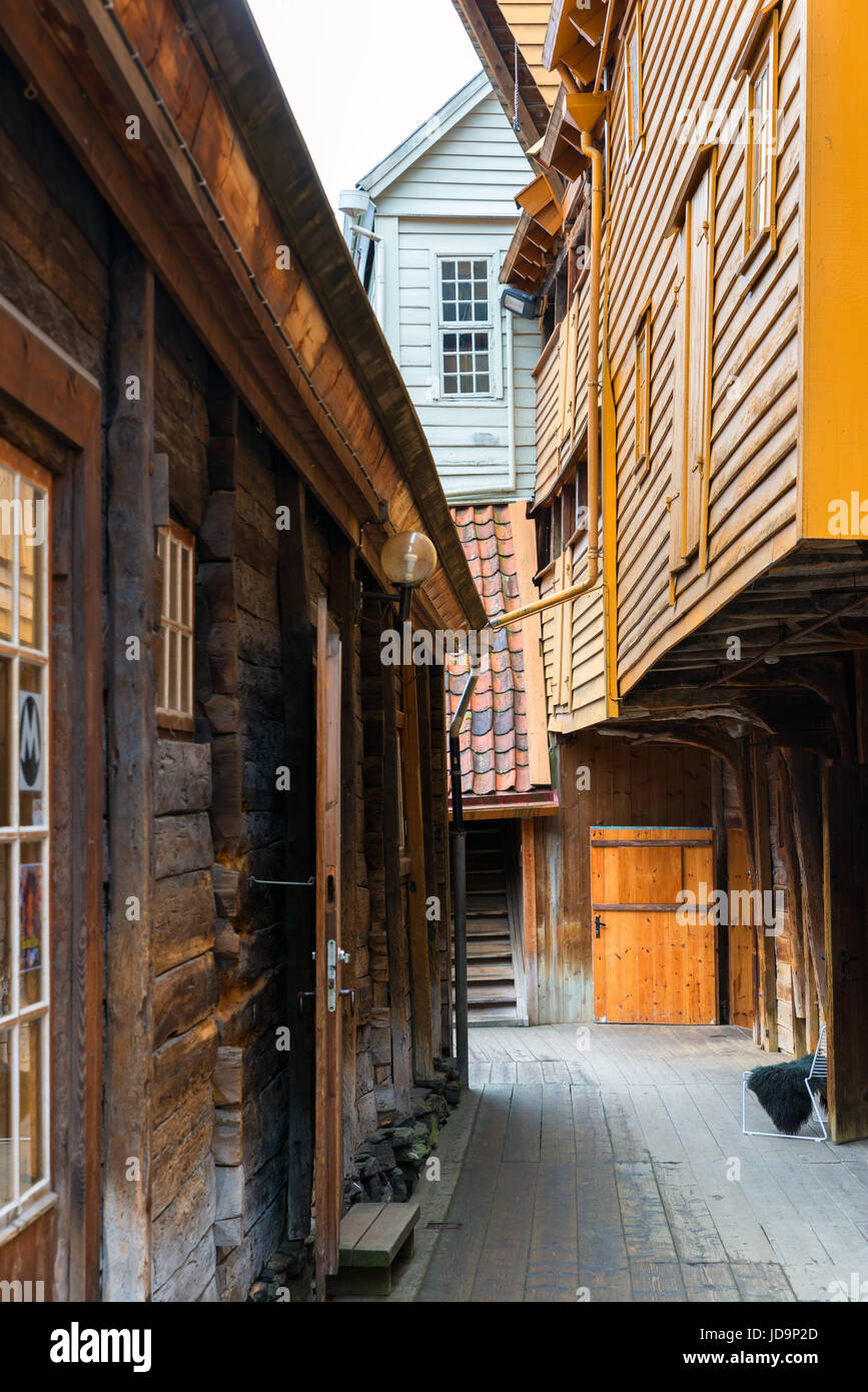 Historic hanseatic quarter bryggen hi-res stock photography and images ...
