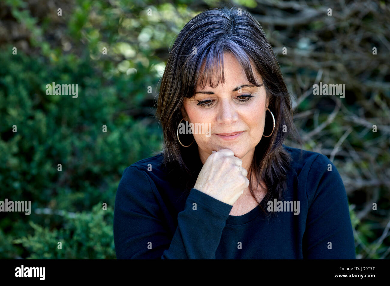 Contemplative expression hi-res stock photography and images - Alamy