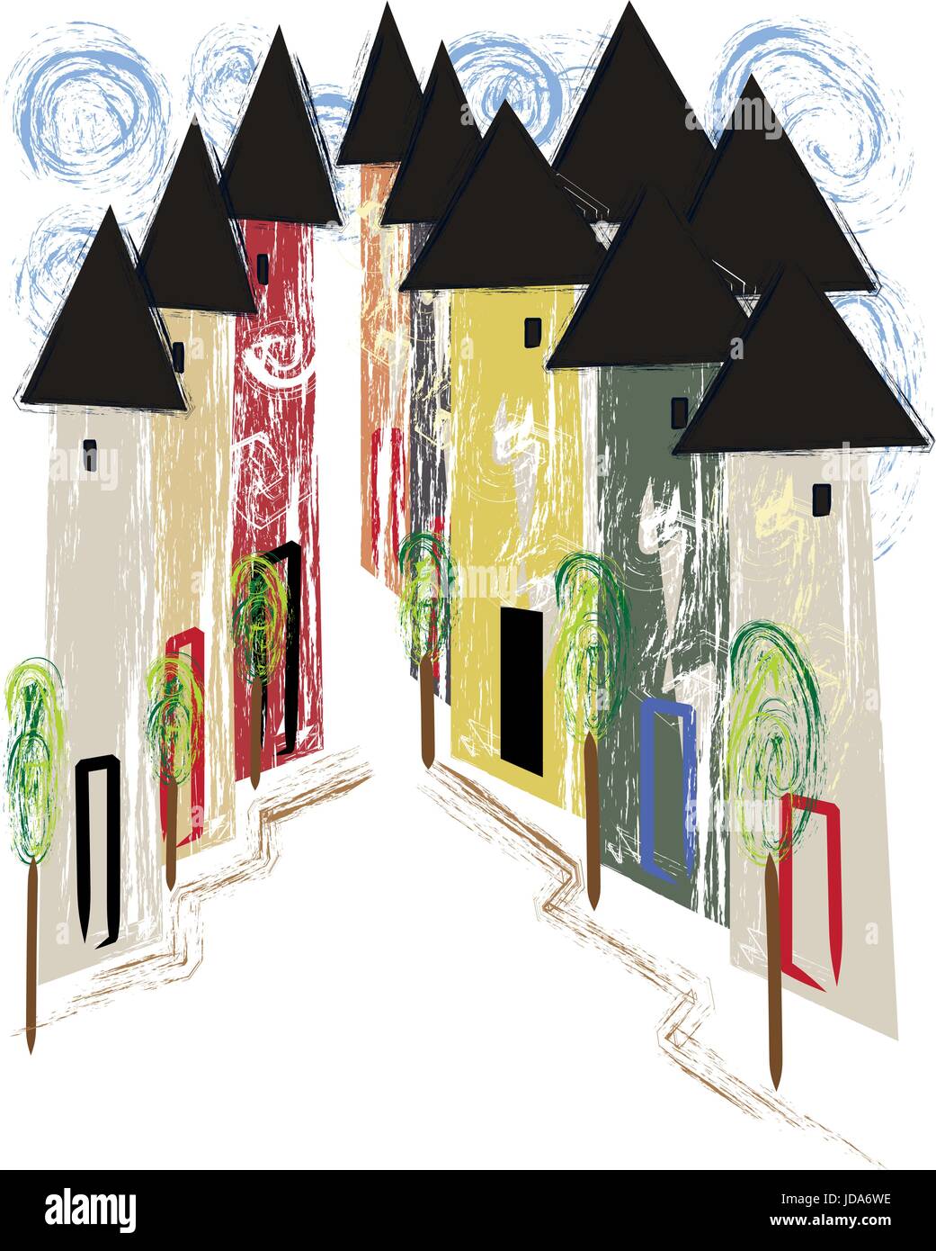 Property investment illustration Stock Vector Images - Alamy