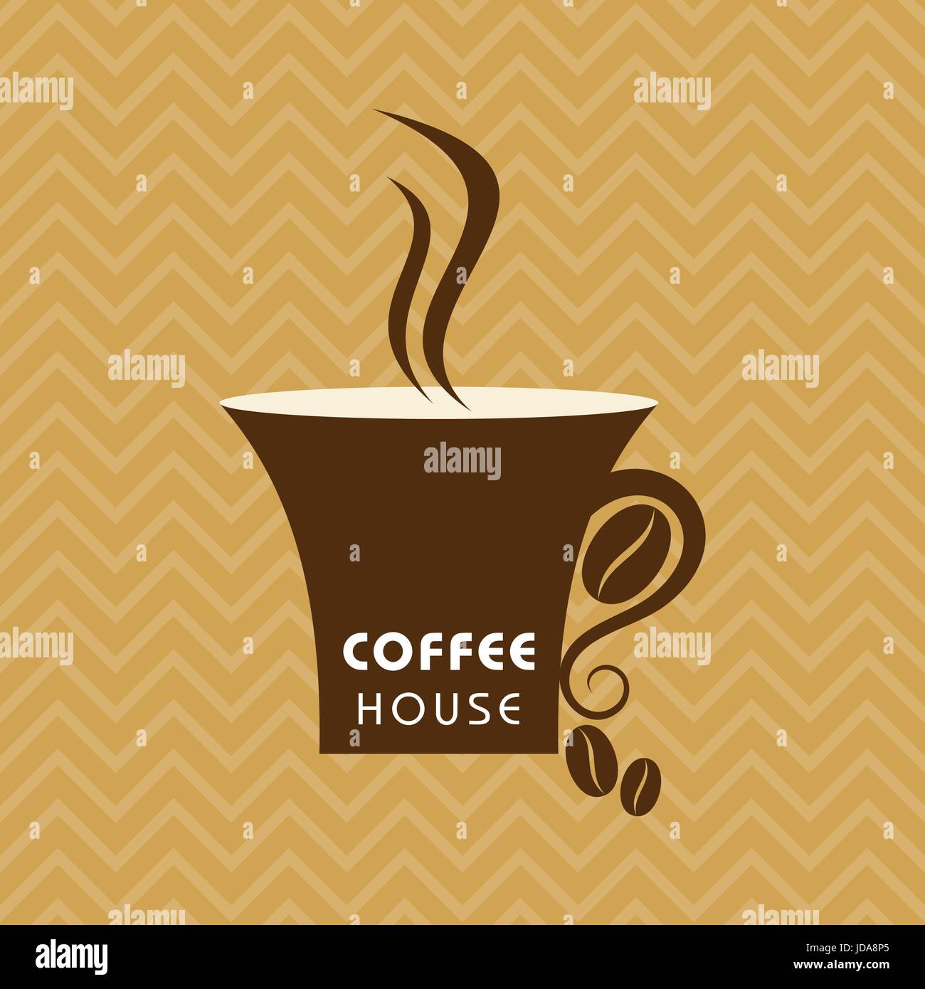 Coffee shop concept cafe Stock Vector Images - Alamy