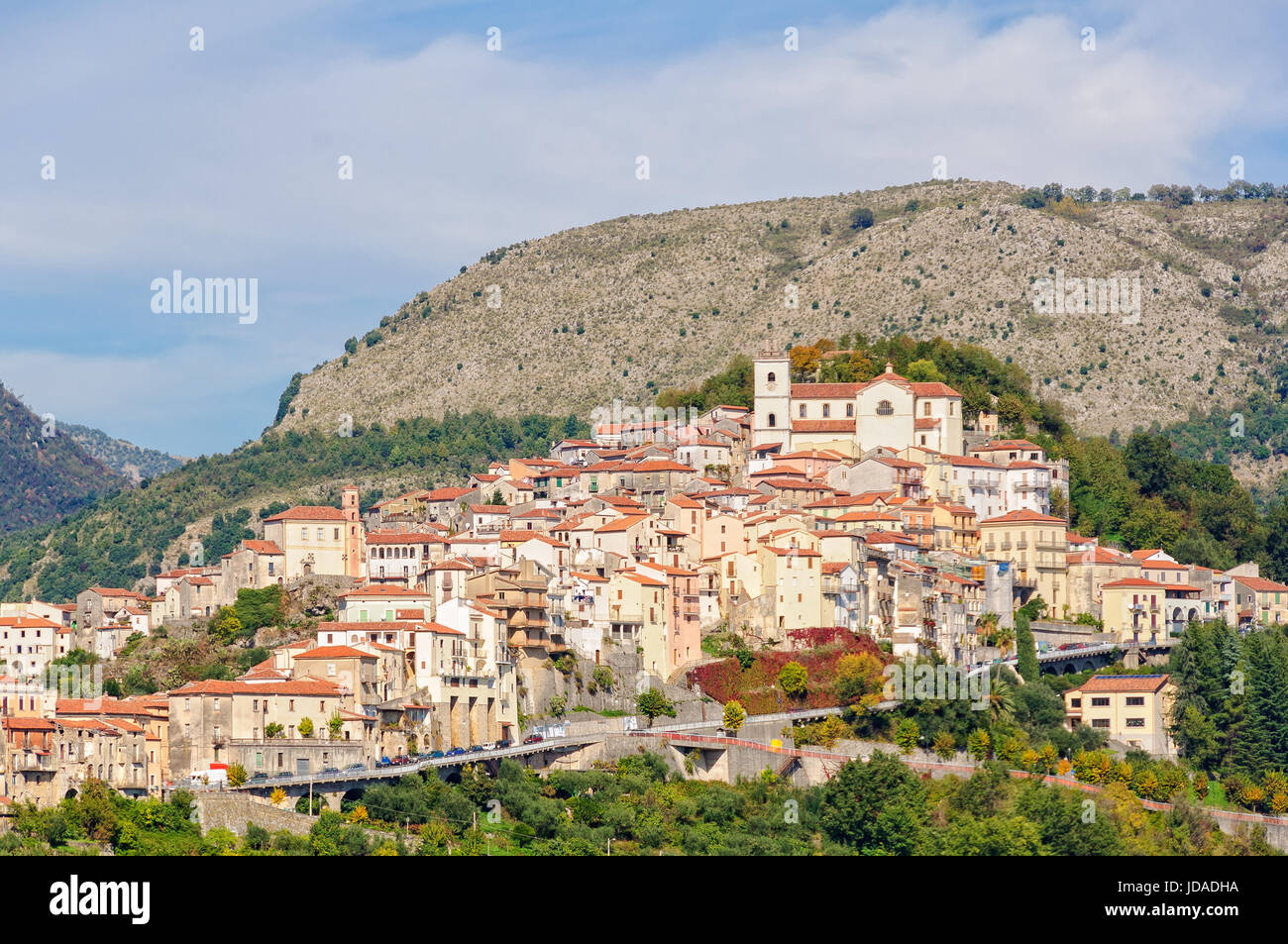 Rivello is a charming medieval village in a scenic position high above ...