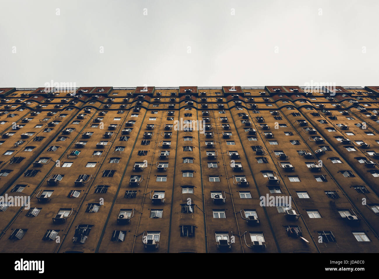 Old apartment block in Macau Stock Photo - Alamy