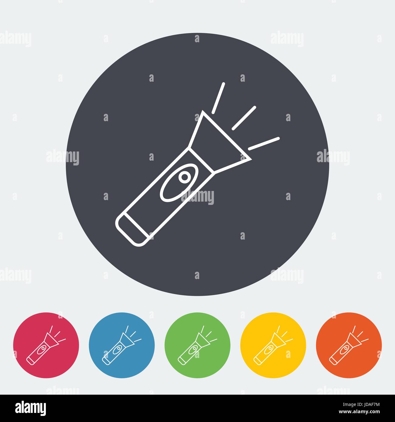 Circle flashlight Stock Vector Images - Alamy
